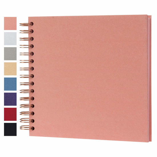 GetUSCart- potricher 8 x 8 Inch DIY Scrapbook Photo Album Hardcover ...
