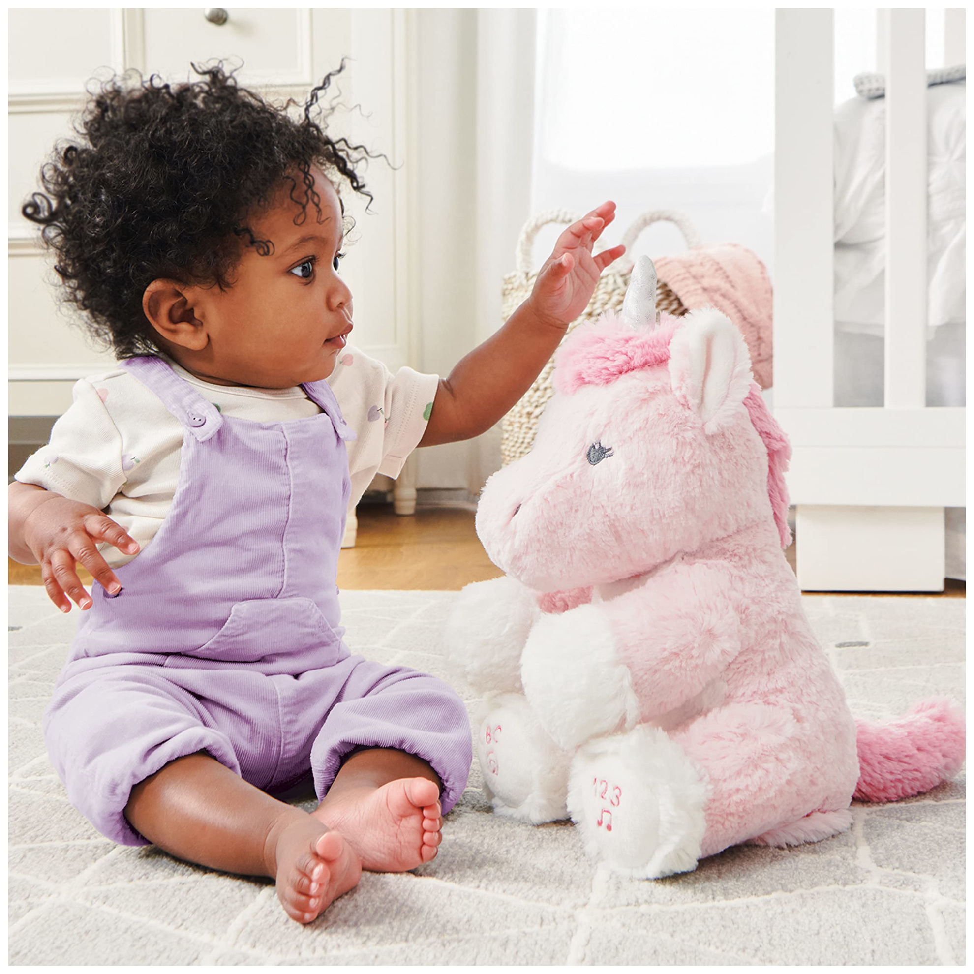 GetUSCart- GUND Baby Alora The Unicorn Animated Plush, Singing Stuffed ...