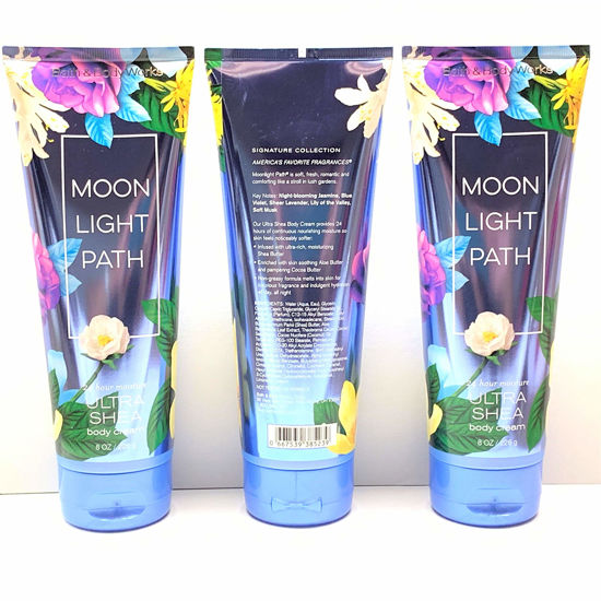 GetUSCart- Bath & Body Works Moonlight Path Ultra Shea Body Cream Pack of 3