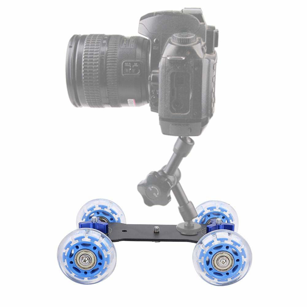 GetUSCart- Mini Camera Dolly Roller, Camera Dolly Wheel for DSLR ...