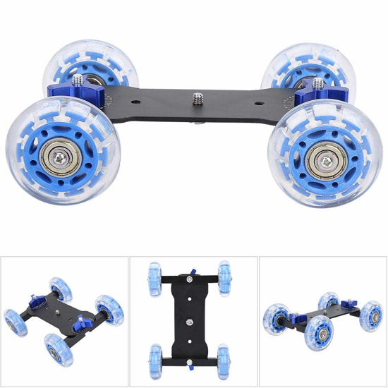 GetUSCart- Mini Camera Dolly Roller, Camera Dolly Wheel for DSLR ...
