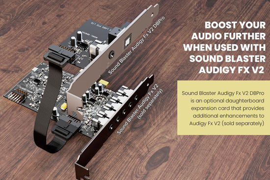 GetUSCart- Creative Sound Blaster Audigy Fx V2 DBPro - Expansion Card ...