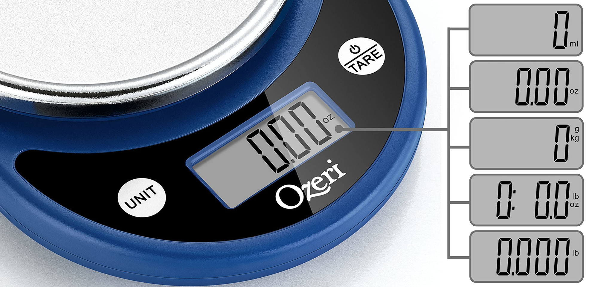 GetUSCart- Ozeri Pronto Digital Multifunction Kitchen and Food Scale ...