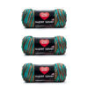 GetUSCart- Red Heart Super Saver Yarn, 3 Pack, Reef 3 Count