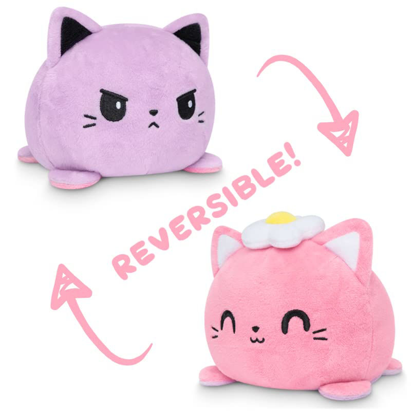 GetUSCart- TeeTurtle - The Original Reversible Cat Plushie - Pink ...