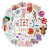 GetUSCart- 100Pcs Anatomy Stickers, Human Anatomy Decals, Body Part ...