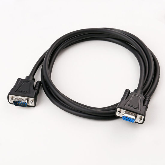 GetUSCart- DTech 6ft RS232 Serial Cable Extension Male to Female 9 Pin ...
