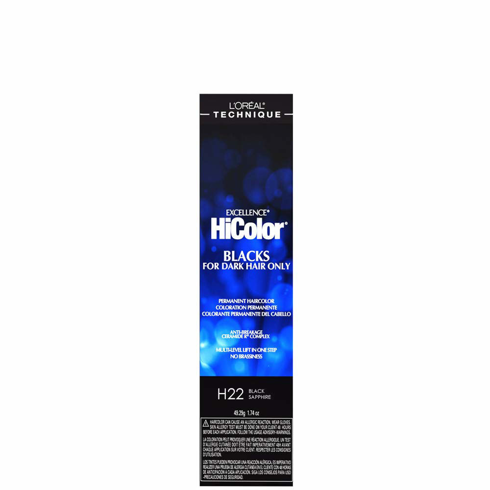 GetUSCart- L'Oreal Paris Excellence Hicolor Permanent Hair Color, Black ...