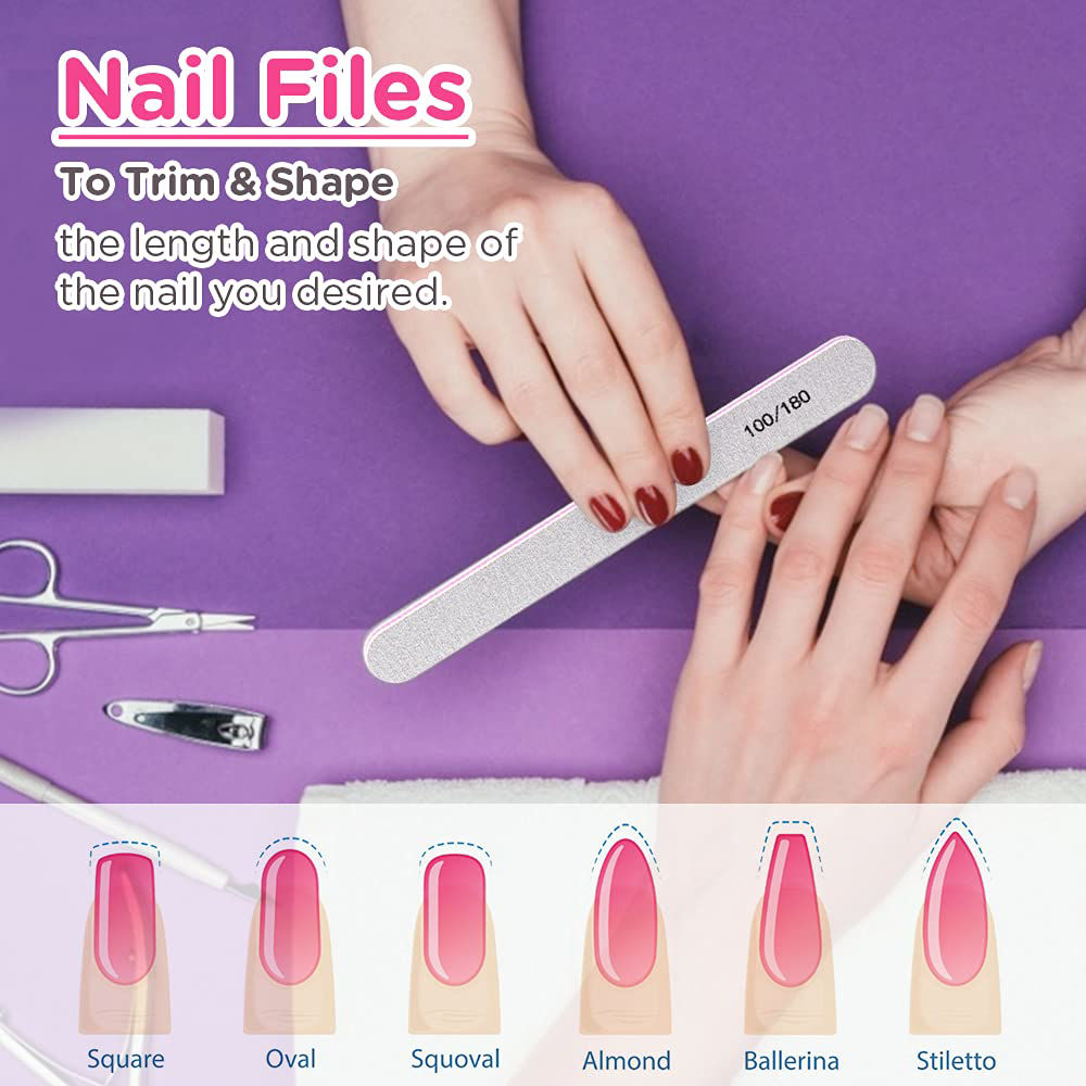 GetUSCart- Nail Files and Buffer, TsMADDTs Professional Manicure Tools ...