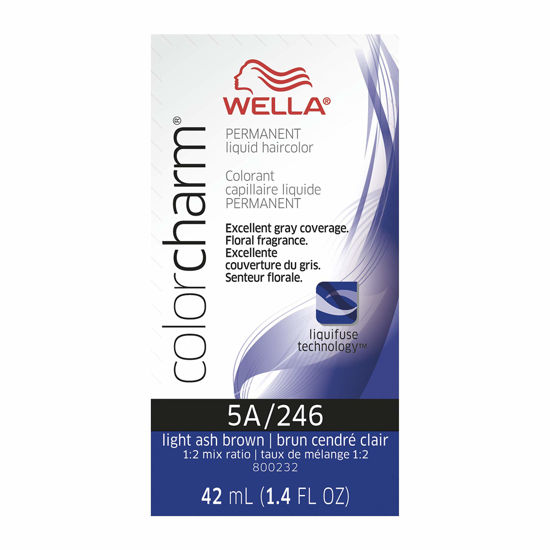 GetUSCart- WELLA Color Charm Permanent Liquid Hair Color for Gray ...