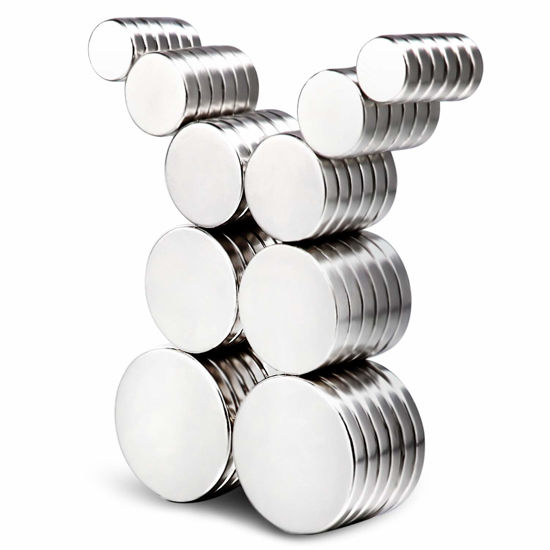 GetUSCart- DIYMAG Magnets 60Pcs, 5 Different Size Small Refrigerator ...