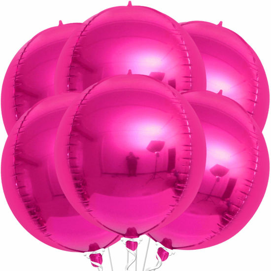 GetUSCart- KatchOn, Big Hot Pink Balloons - 22 Inch, Pack of 6 | Hot ...