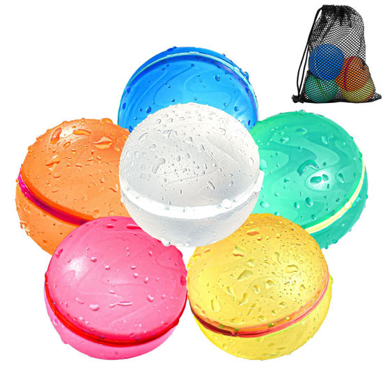 GetUSCart- SOPPYCID Reusable Water Bomb balloons, Magnetic Refillable ...