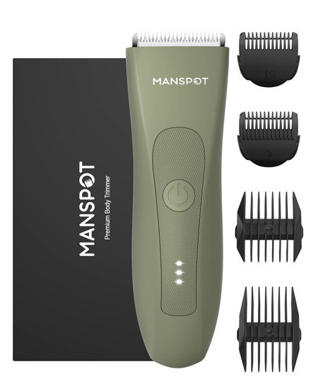 GetUSCart- MANSPOT Groin Hair Trimmer for Men and Women, Electric Ball ...
