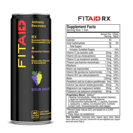 GetUSCart- LIFEAID FITAID RX Recovery Blend and Creatine, Contains ...