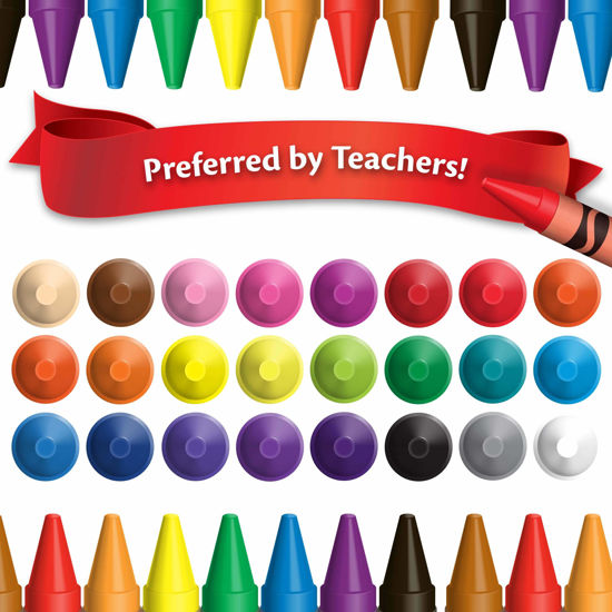 GetUSCart- Crayola Crayons Bulk, 12 Packs of 24 Count Crayons, School ...