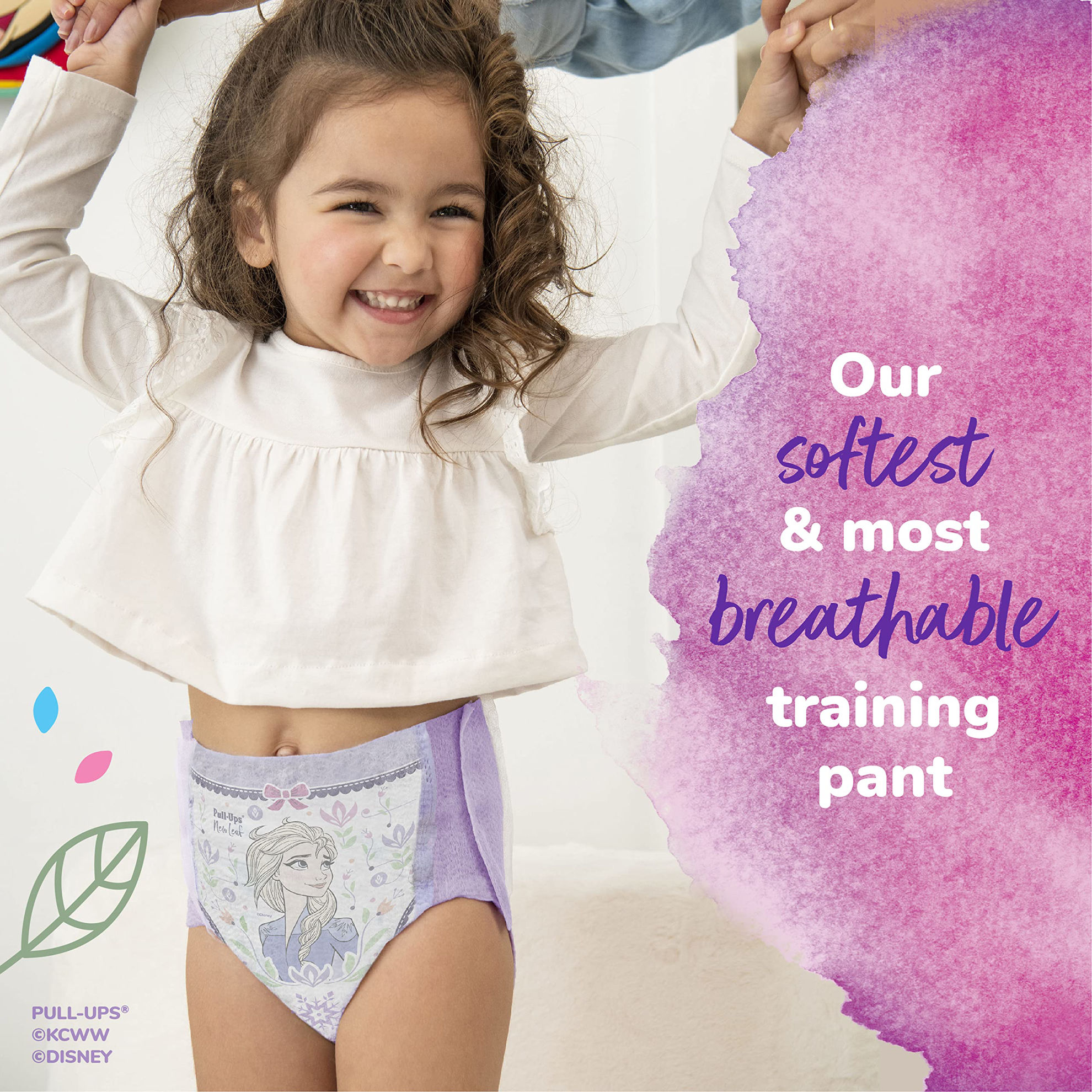GetUSCart- Pull-Ups New Leaf Girls' Disney Frozen Potty Training Pants, 4T-5T (38-50 lbs), 14 Ct