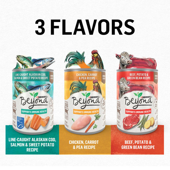 GetUSCart- Purina Beyond Chicken, Beef and Cod Ground Entree Grain Free ...