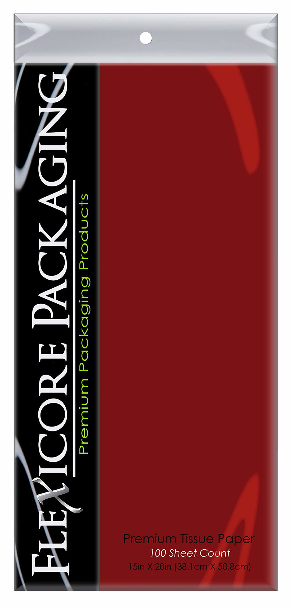 GetUSCart- Flexicore Packaging Deep Scarlet Red Gift Wrap Tissue Paper Size: 15 Inch X 20 Inch ...