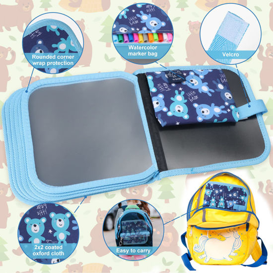 GetUSCart- Qrytoi Erasable Book Doodle Set for Kids,Magic Drawing Book ...