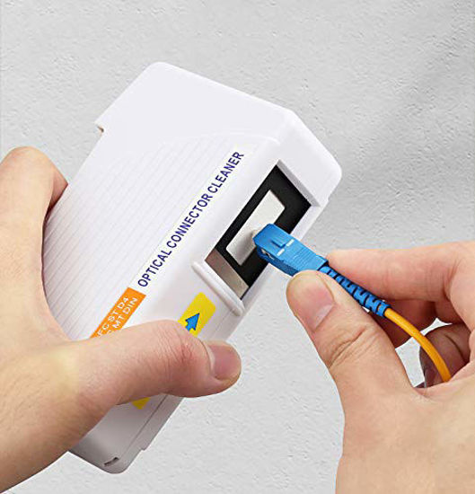 GetUSCart- D YEDEMC Fiber Optic Connector Cleaning kit with 1.25mm / 2 ...