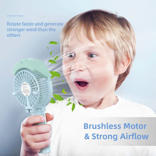 GetUSCart- HandFan Portable Misting Fan, 55ml Large Water Tank ...