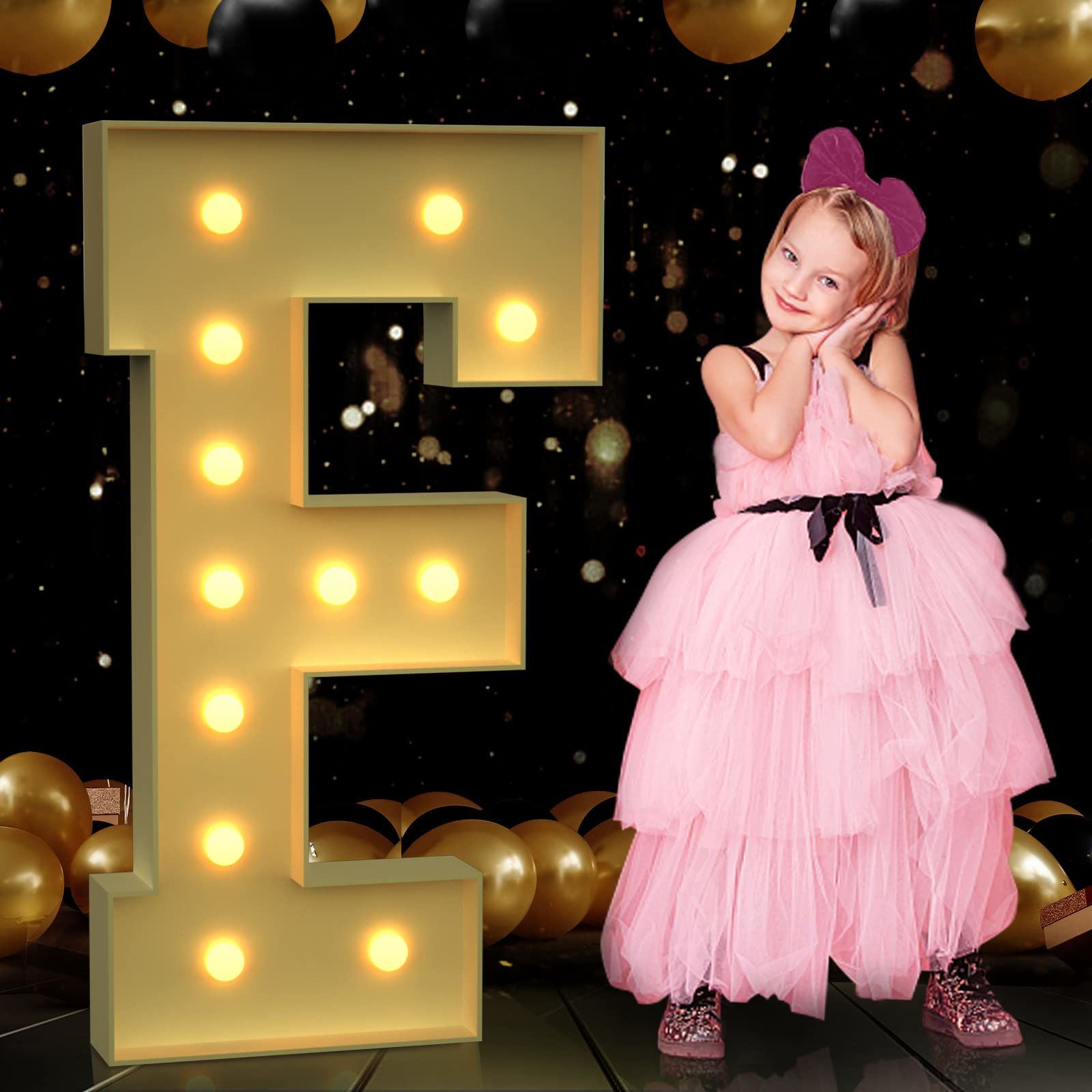 GetUSCart- imprsv 4FT Marquee Light Up Letters, Large Light Up Letters ...