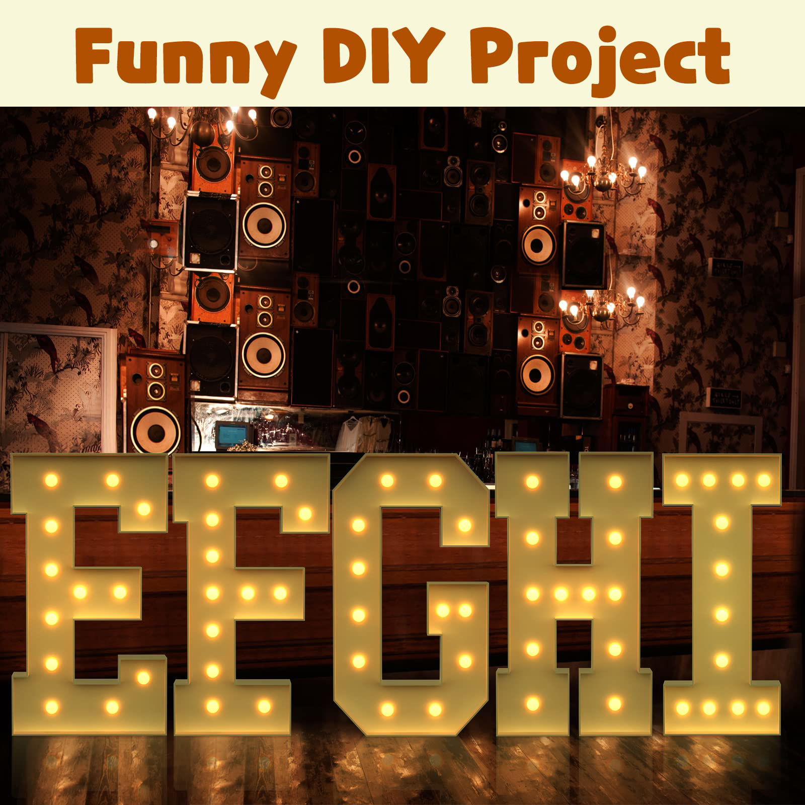 GetUSCart- imprsv 4FT Marquee Light Up Letters, Large Light Up Letters ...