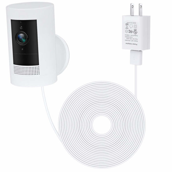 GetUSCart- ALERTCAM Power Adapter for Ring Stick Up Cam Battery(3rd Gen ...