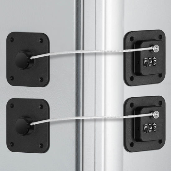 GetUSCart- 2 Pcs High-end Fridge Lock, Keep Your Food and Kids Safe ...