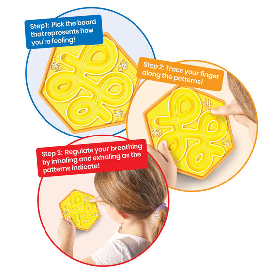 GetUSCart- hand2mind Mindful Maze Garden Pack, Finger Labyrinth for ...