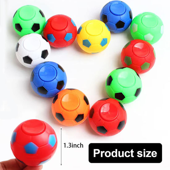 GetUSCart- 32 PCS Mini Fidget Spinners Soccer Ball Toys for Kids ...