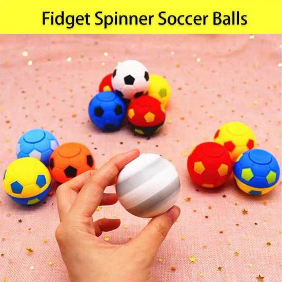 GetUSCart- 32 PCS Mini Fidget Spinners Soccer Ball Toys for Kids ...