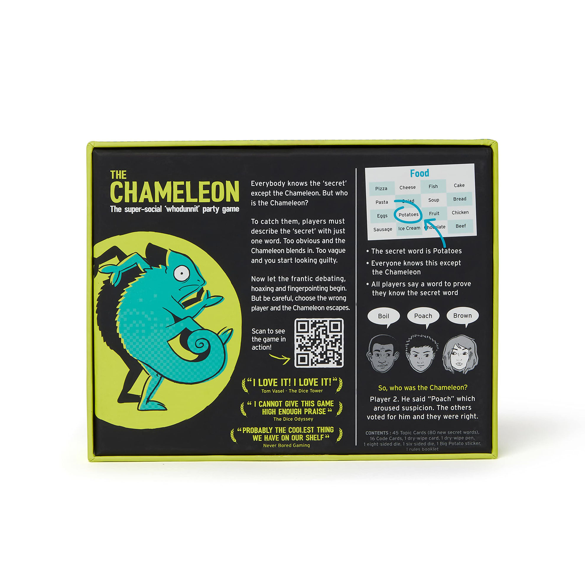 GetUSCart- The Chameleon, Award-Winning Board Game for Families ...