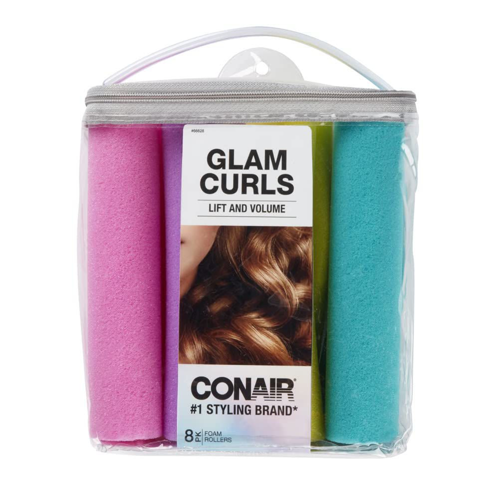 GetUSCart- Conair Foam Hair Rollers for Big Loop Curls, Hair Rollers ...