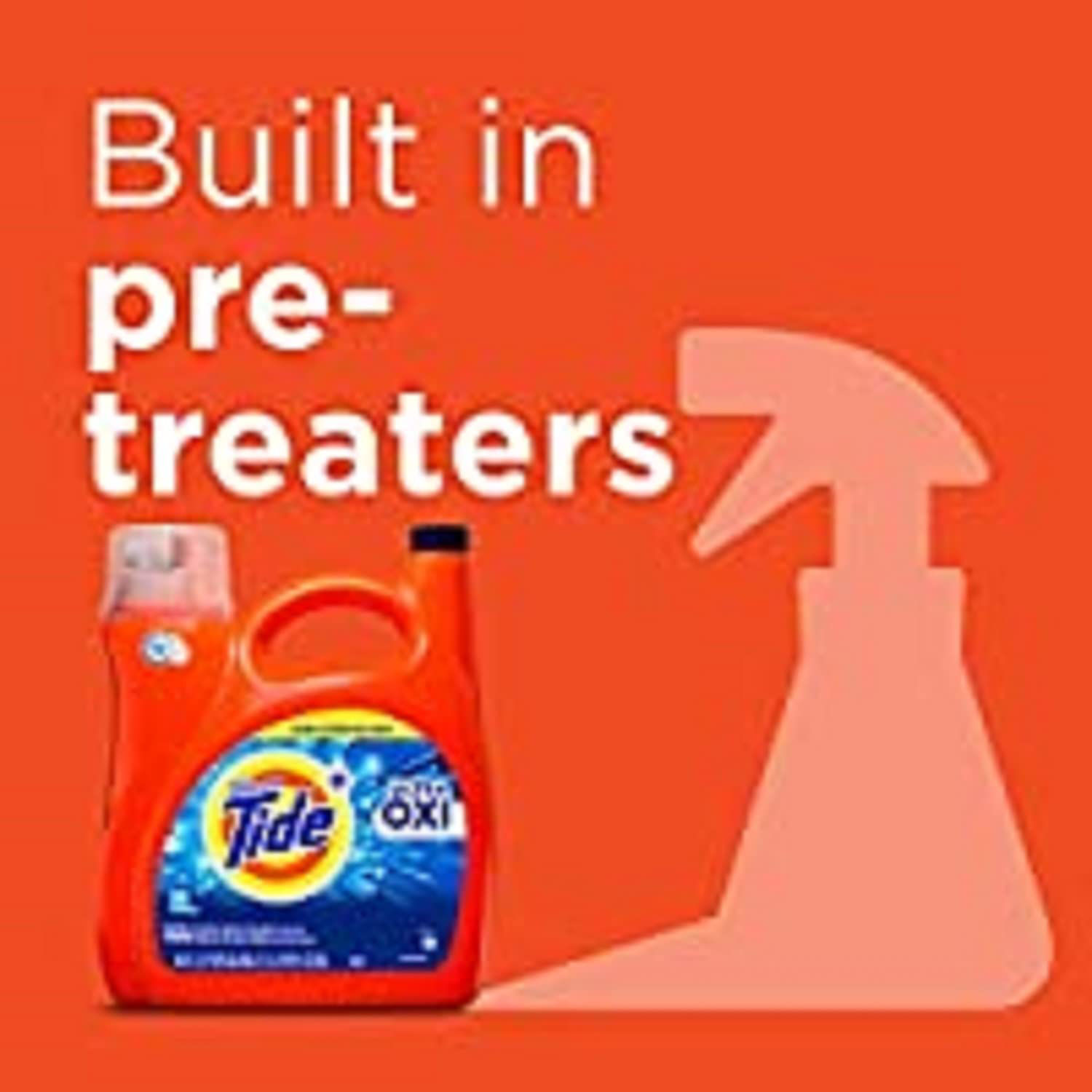 GetUSCart- Tide Ultra Oxi Liquid Laundry Detergent 94 loads 146 fl oz ...