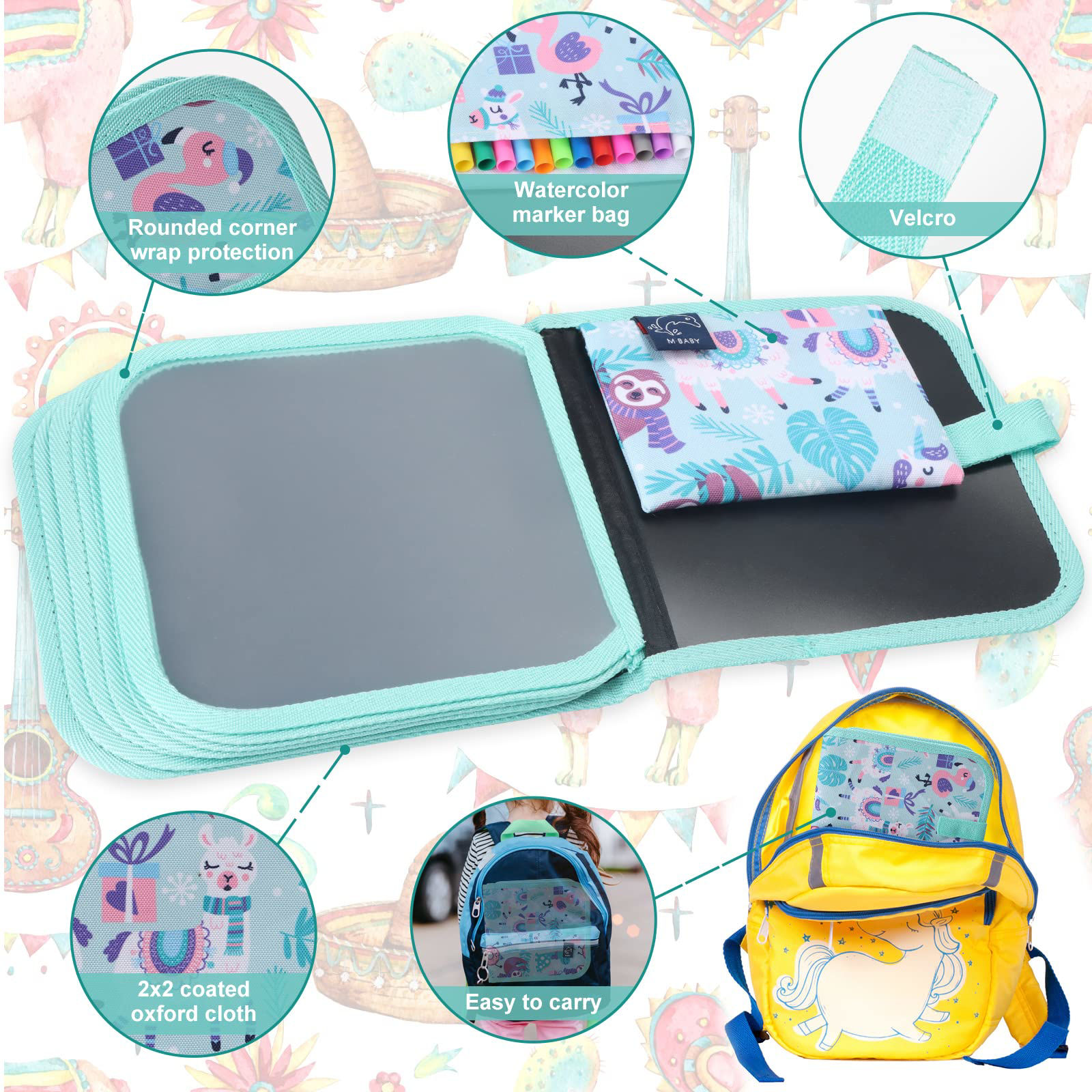 GetUSCart- Qrytoi Erasable Book Doodle Set for Kids,Magic Drawing Book ...