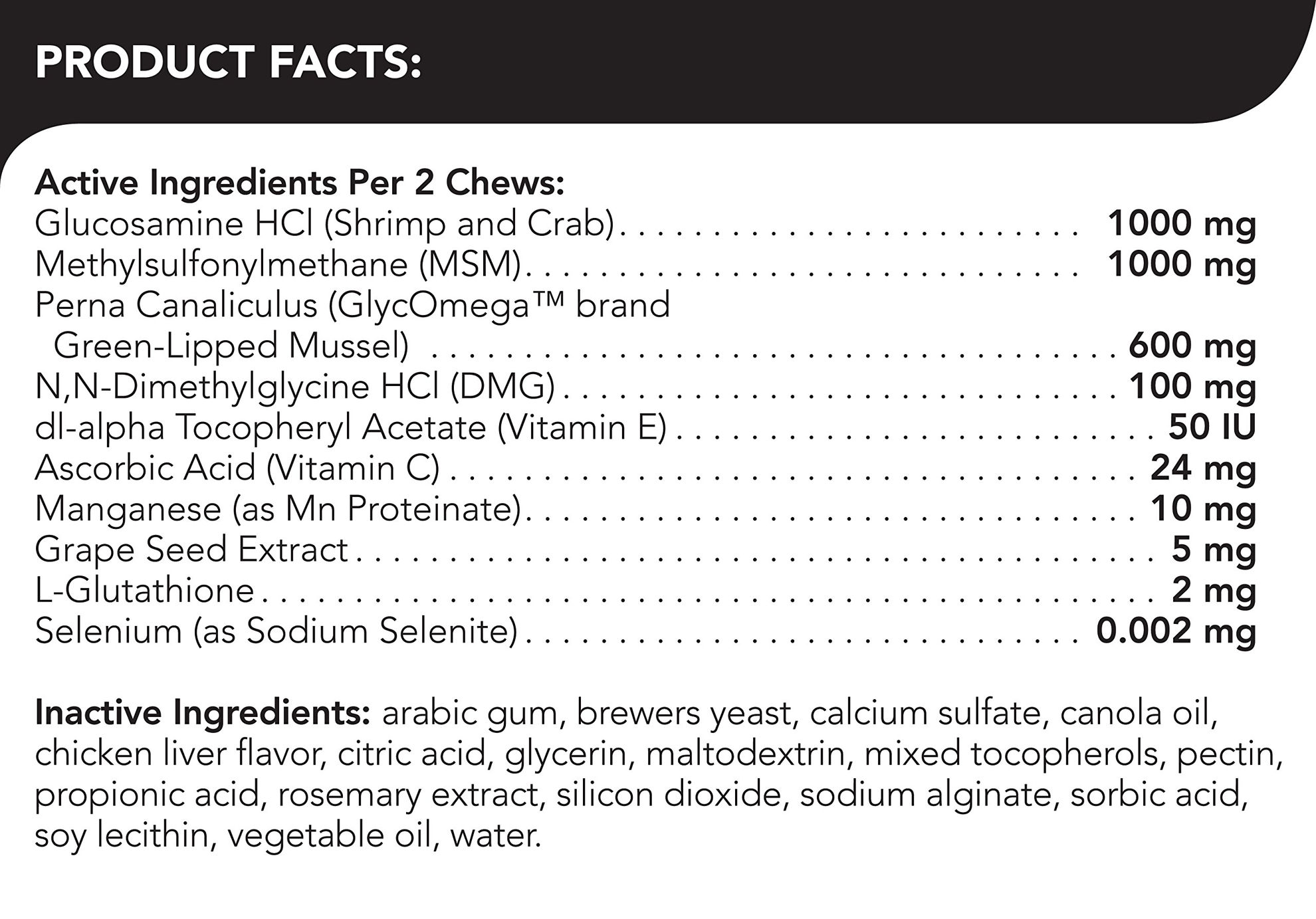 GetUSCart- VETRISCIENCE Glycoflex 3 Clinically Proven Hip and Joint ...