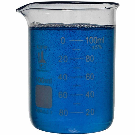 GetUSCart- 100ml Beaker, Low Form Griffin, Borosilicate 3.3 Glass ...