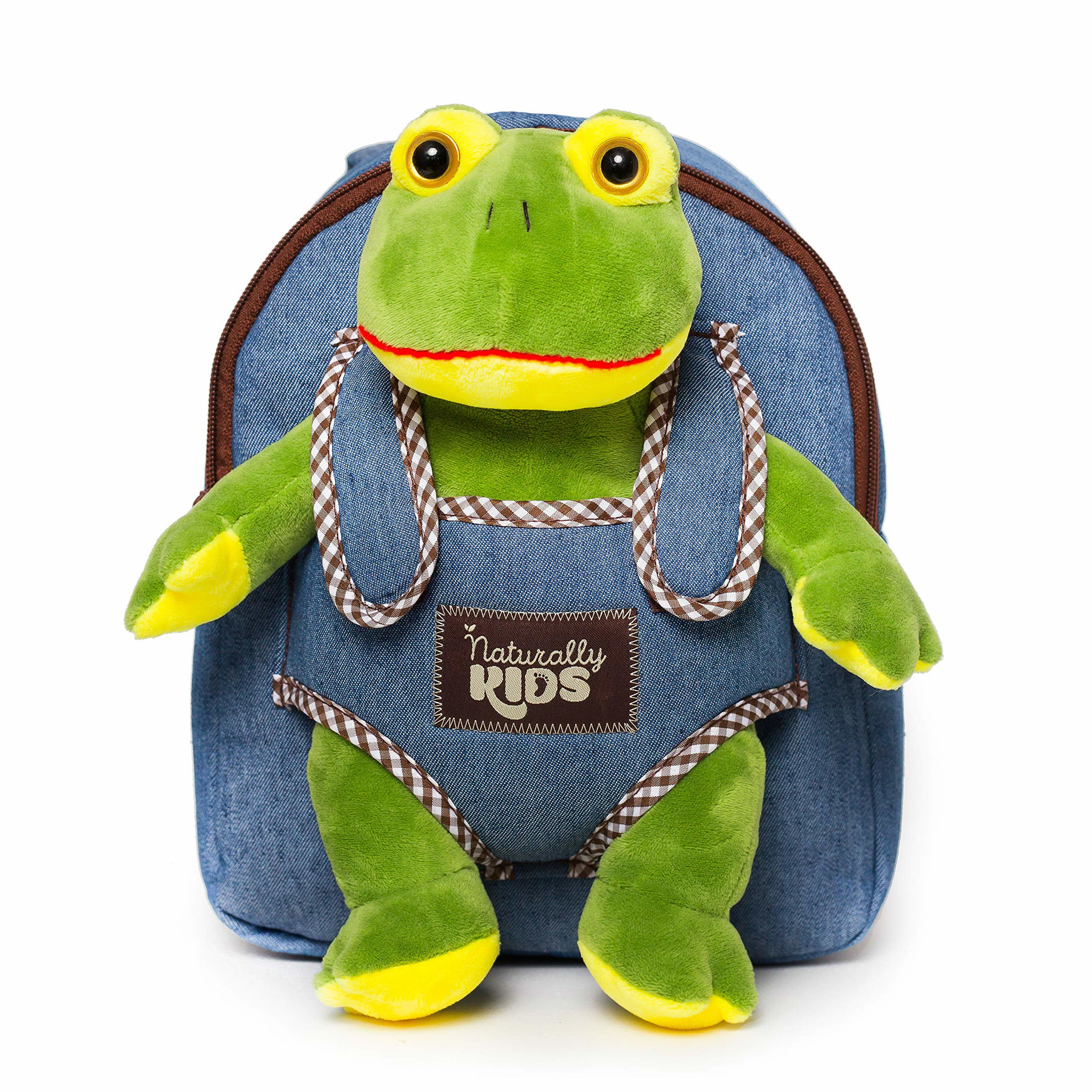 GetUSCart- Plush Toddler Frog Backpack for Boys Girl - Tiny Soft Frogs ...