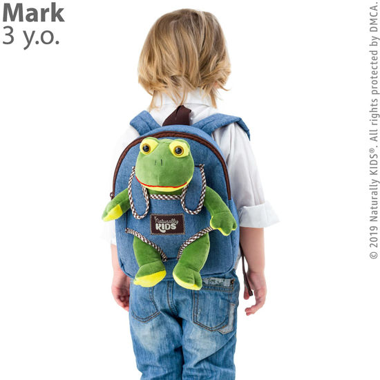 GetUSCart- Plush Toddler Frog Backpack for Boys Girl - Tiny Soft Frogs ...
