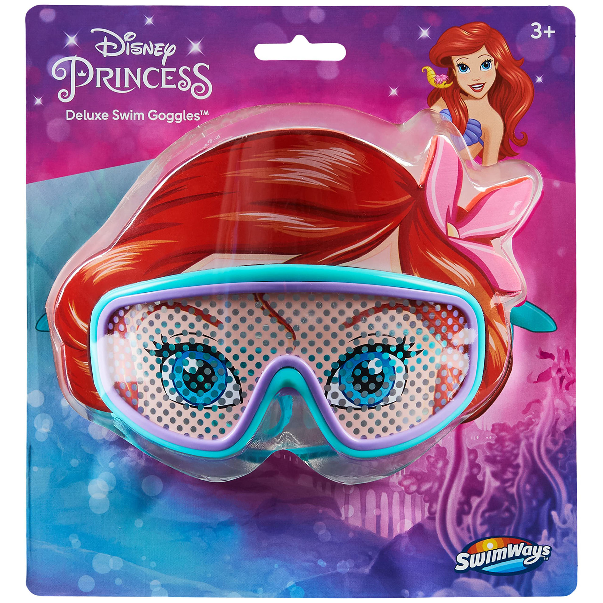 GetUSCart- SwimWays Disney Princess Character Mask Kids Deluxe Swim ...