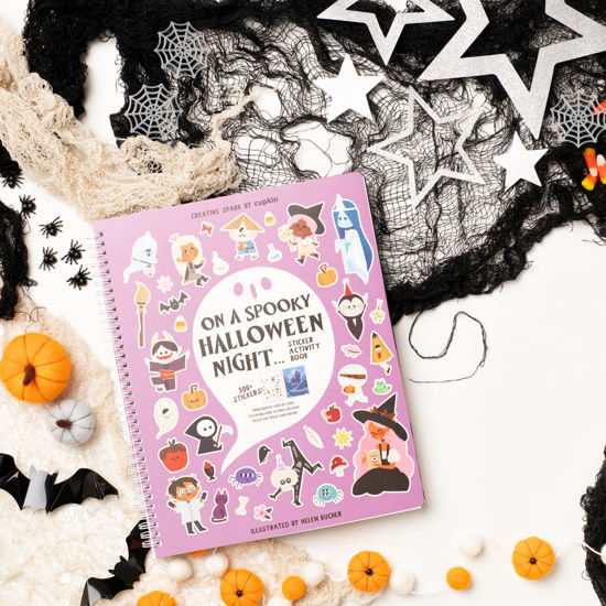 GetUSCart- Halloween Stickers + Spooky Halloween Coloring Books (500 ...