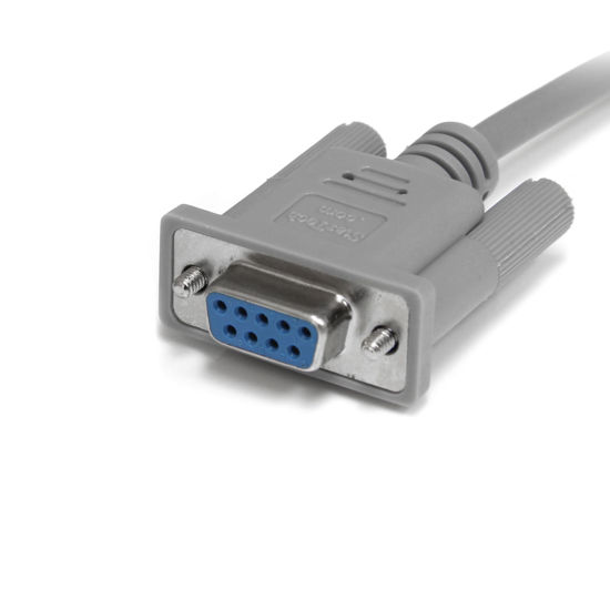 GetUSCart- StarTech.com 10 ft DB9 RS232 Serial Null Modem Cable F/M ...