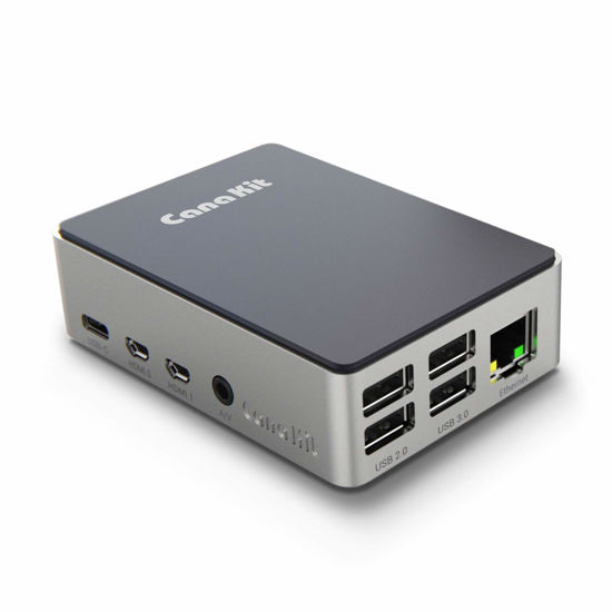 GetUSCart- CanaKit Raspberry Pi 4 Extreme Kit - Aluminum Edition (8GB RAM)