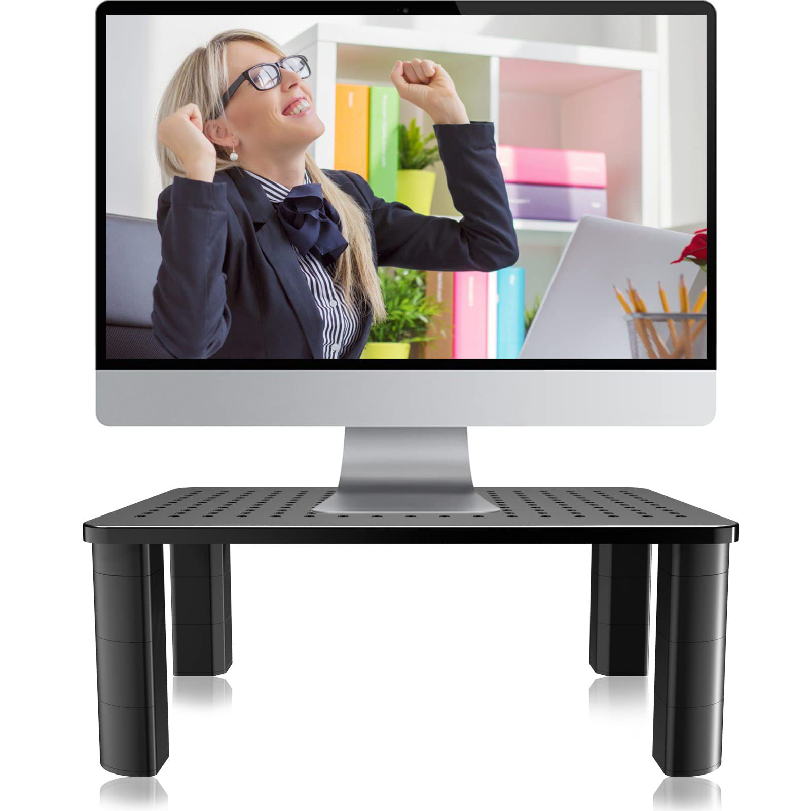 GetUSCart- Pholiten Monitor Stand Riser,Laptop Stand Riser for Desk ...