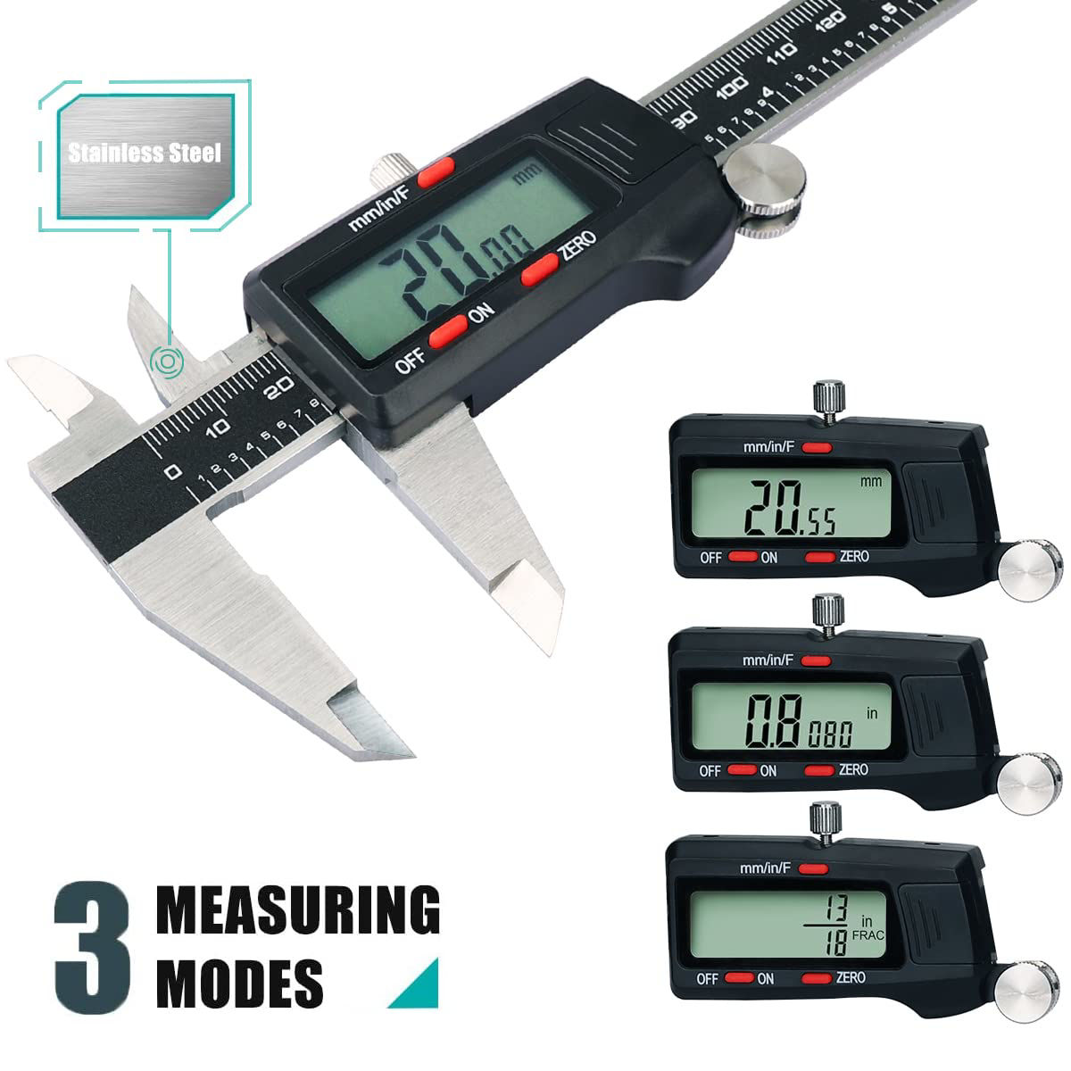 GetUSCart- Kynup Caliper Measuring Tool, Digital Micrometer Caliper ...