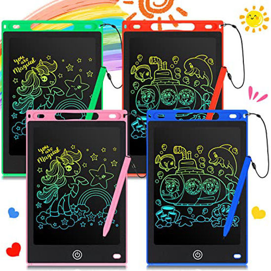 GetUSCart- 4 Pcs LCD Writing Tablet Doodle Board Electronic Toy 8.5 ...