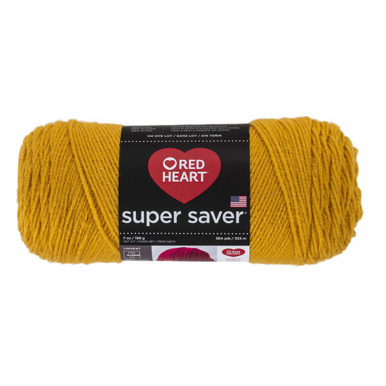 GetUSCart- RED HEART Super Saver Yarn, Gold