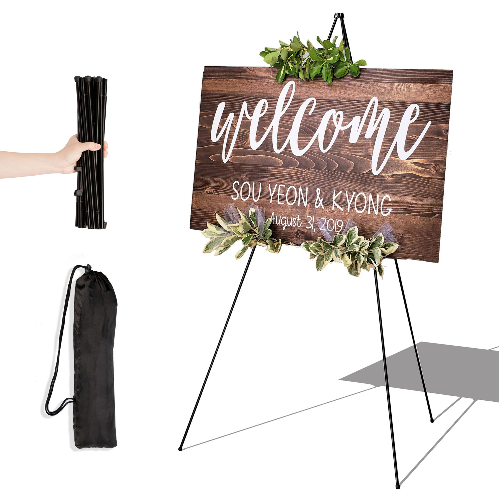 GetUSCart- JNZYB Easel Stand for Display Wedding Sign & Poster - 63 ...